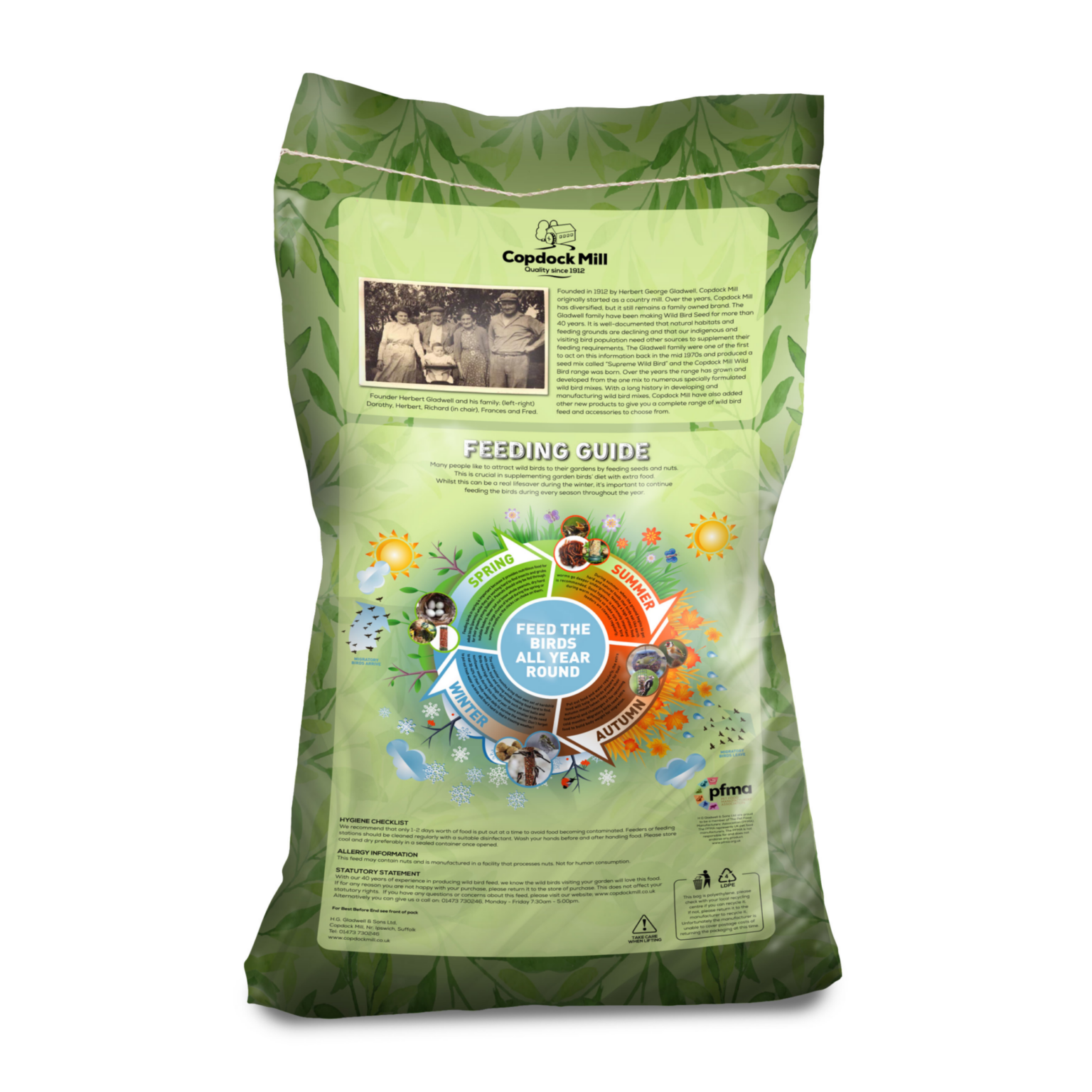 Copdock Mill Signature Collection Luxury Wild Bird Mix 20kg