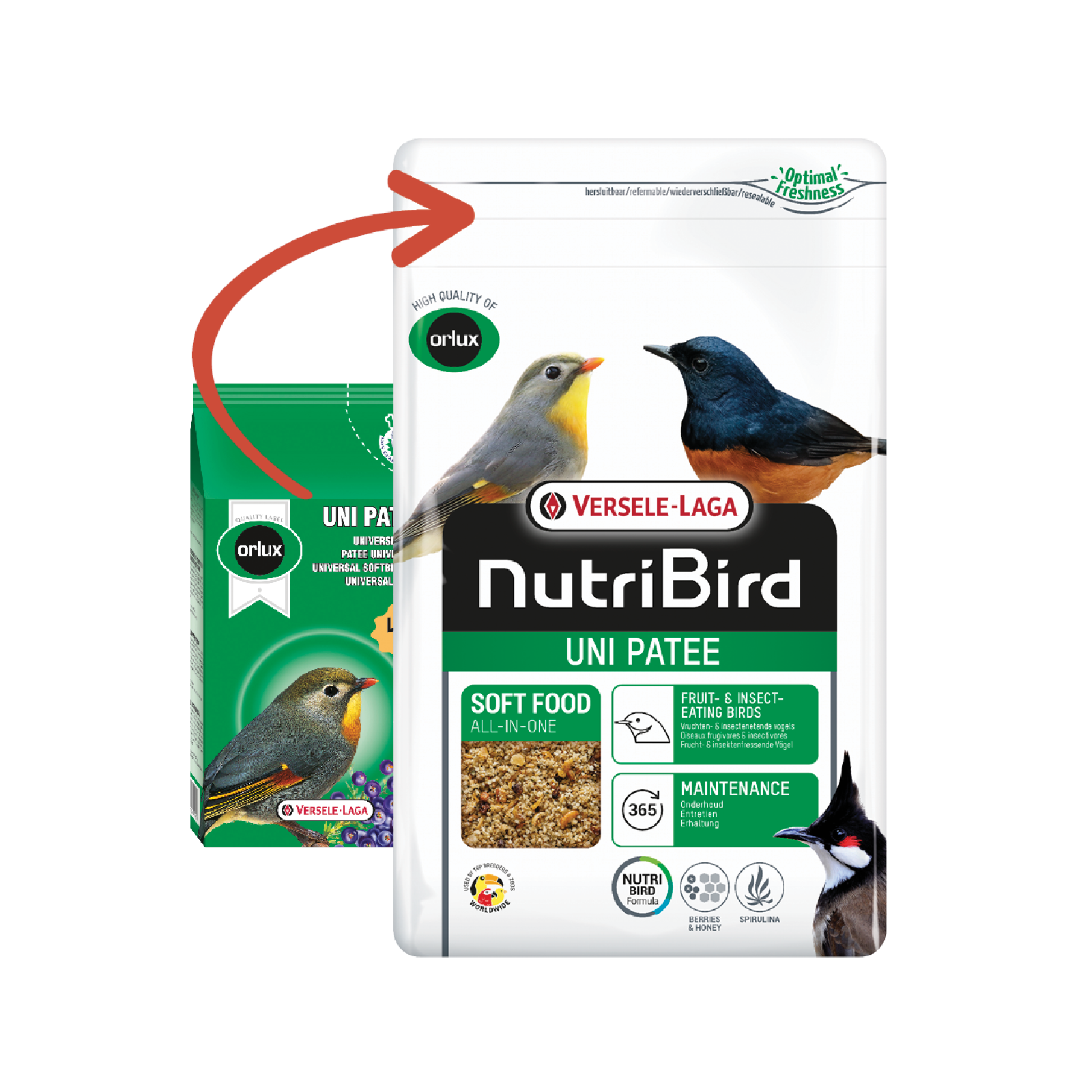 Orlux NutriBird Uni Patee 1kg