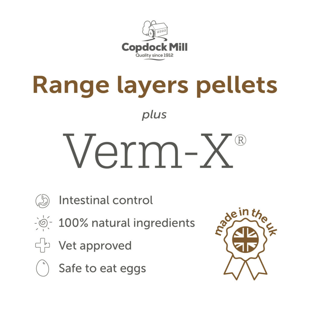 Copdock Mill Range Layers Pellets + Verm-X 5kg