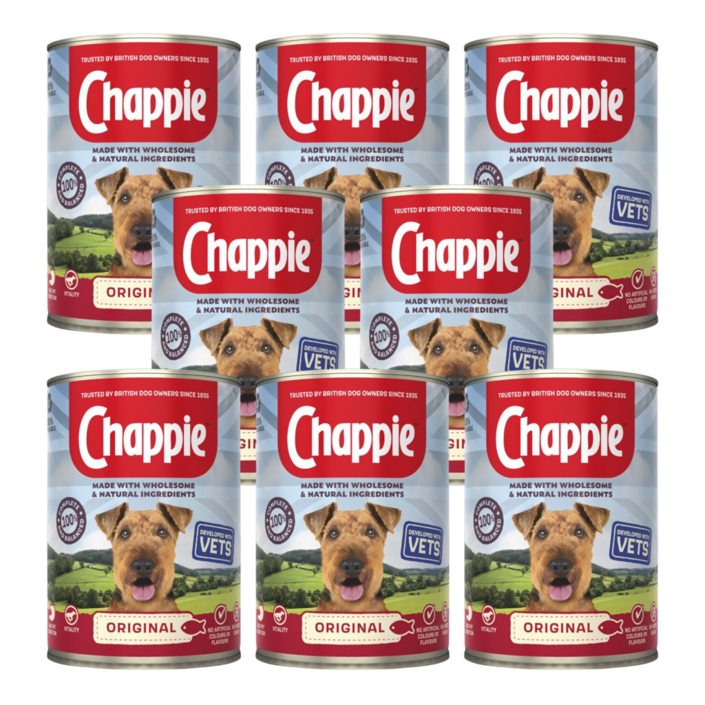 Chappie Original Wet Dog Food 12 x 412g